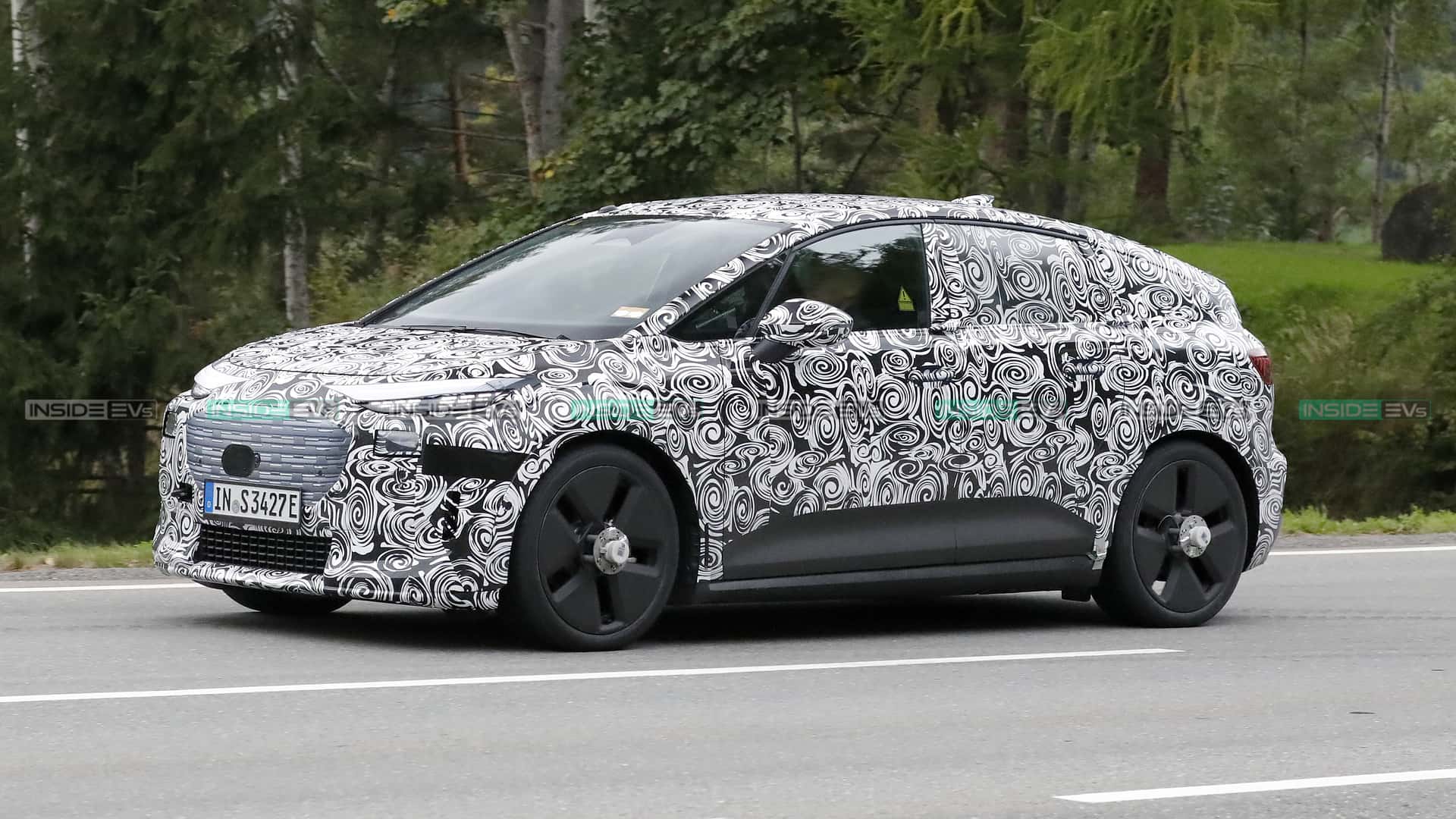 Elektrischer Audi-Hatchback mit A2-Parallelen als Erlkönig