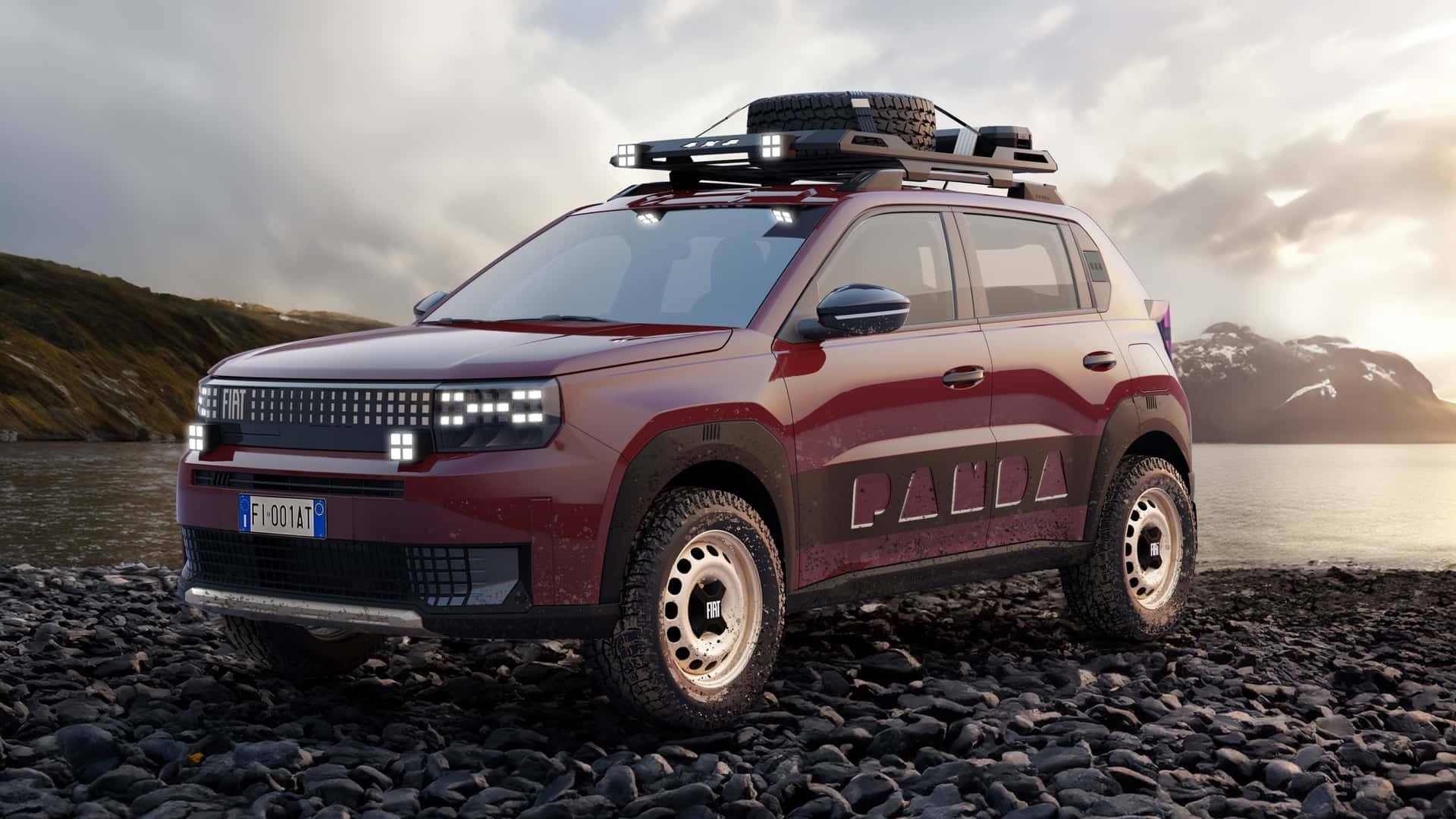 Fiat mostra Panda 4x4 com truque do Jeep Avenger