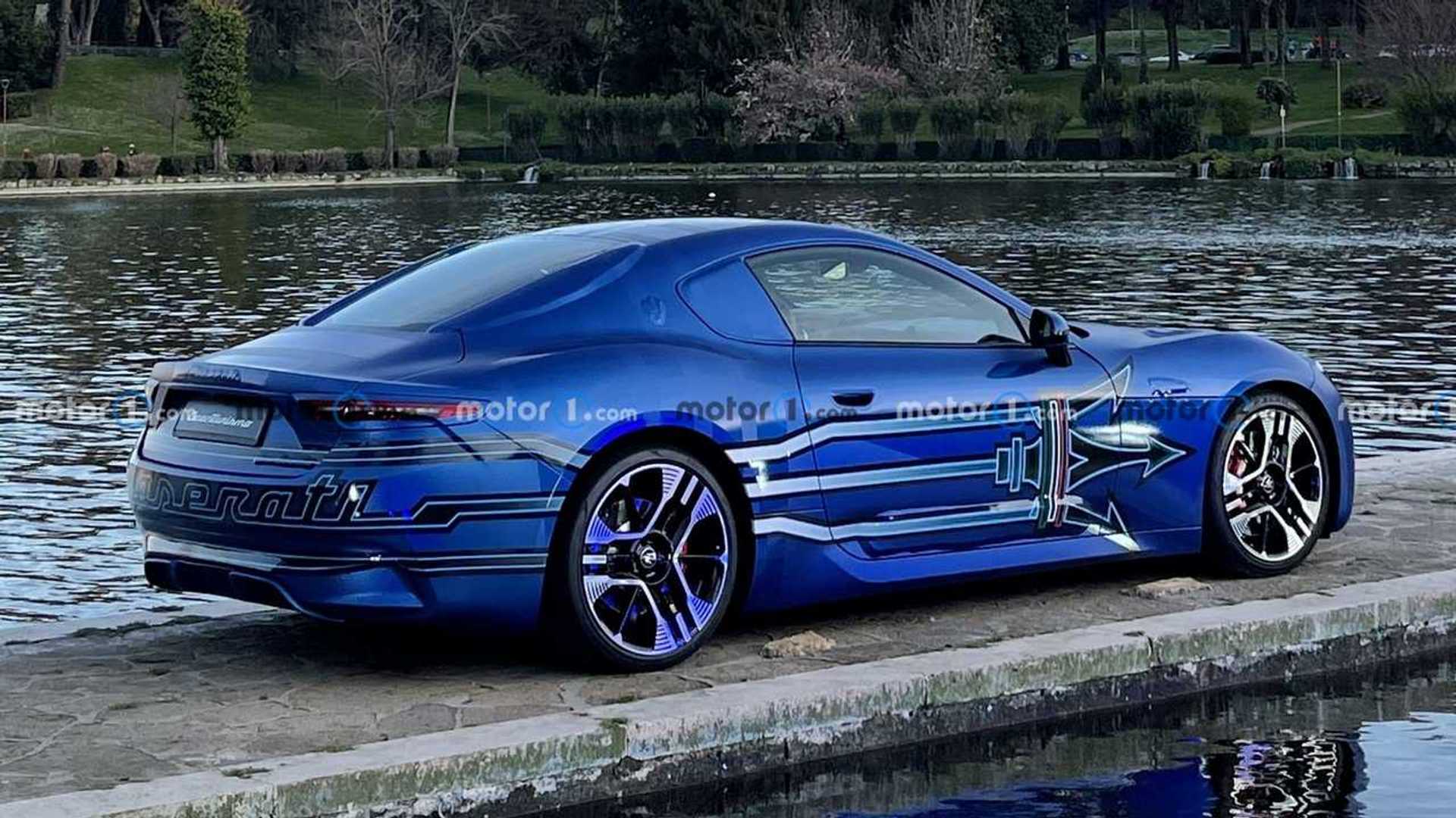 La Maserati GranTurismo elettrica vista dal vivo