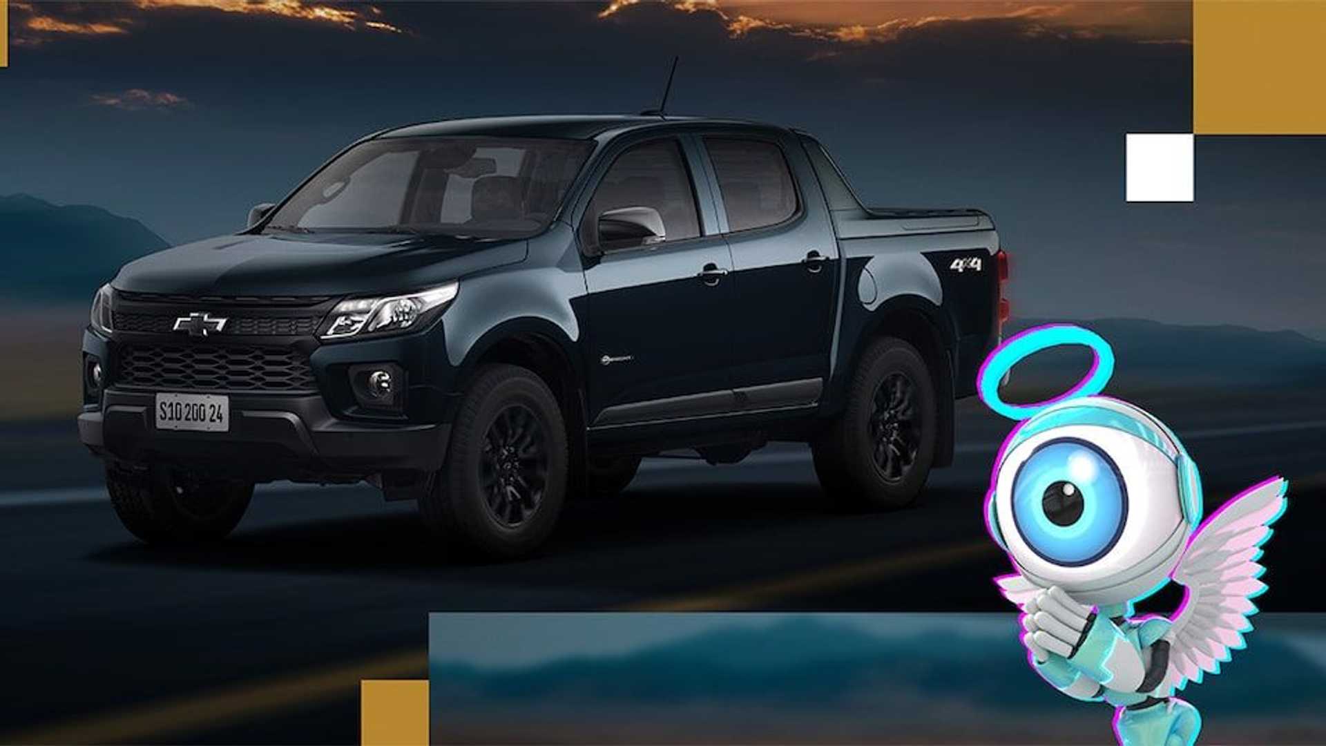 Chevrolet S10 Midnight reaparece no BBB e voltará ao catalogo da picape