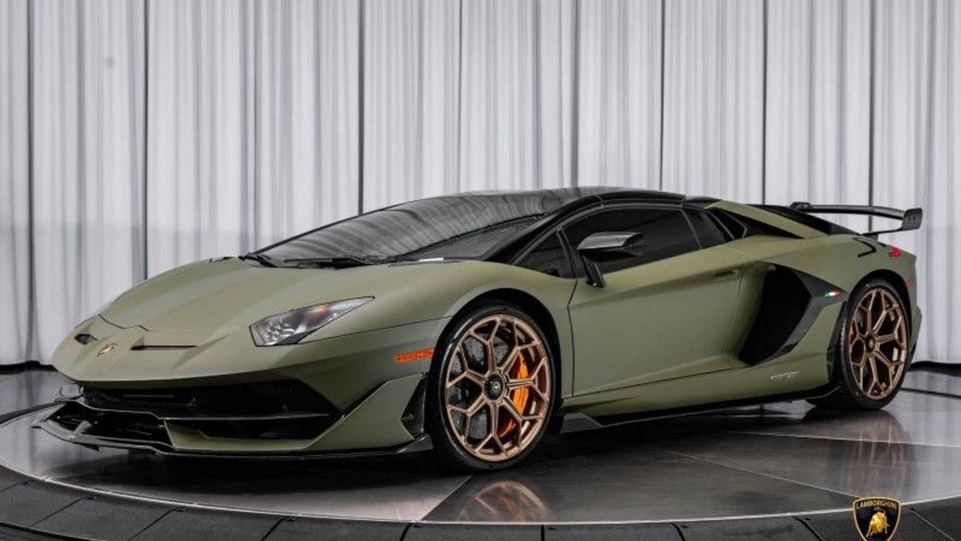 Check The Spec: 2021 Lamborghini Aventador SVJ Roadster Finished in ...