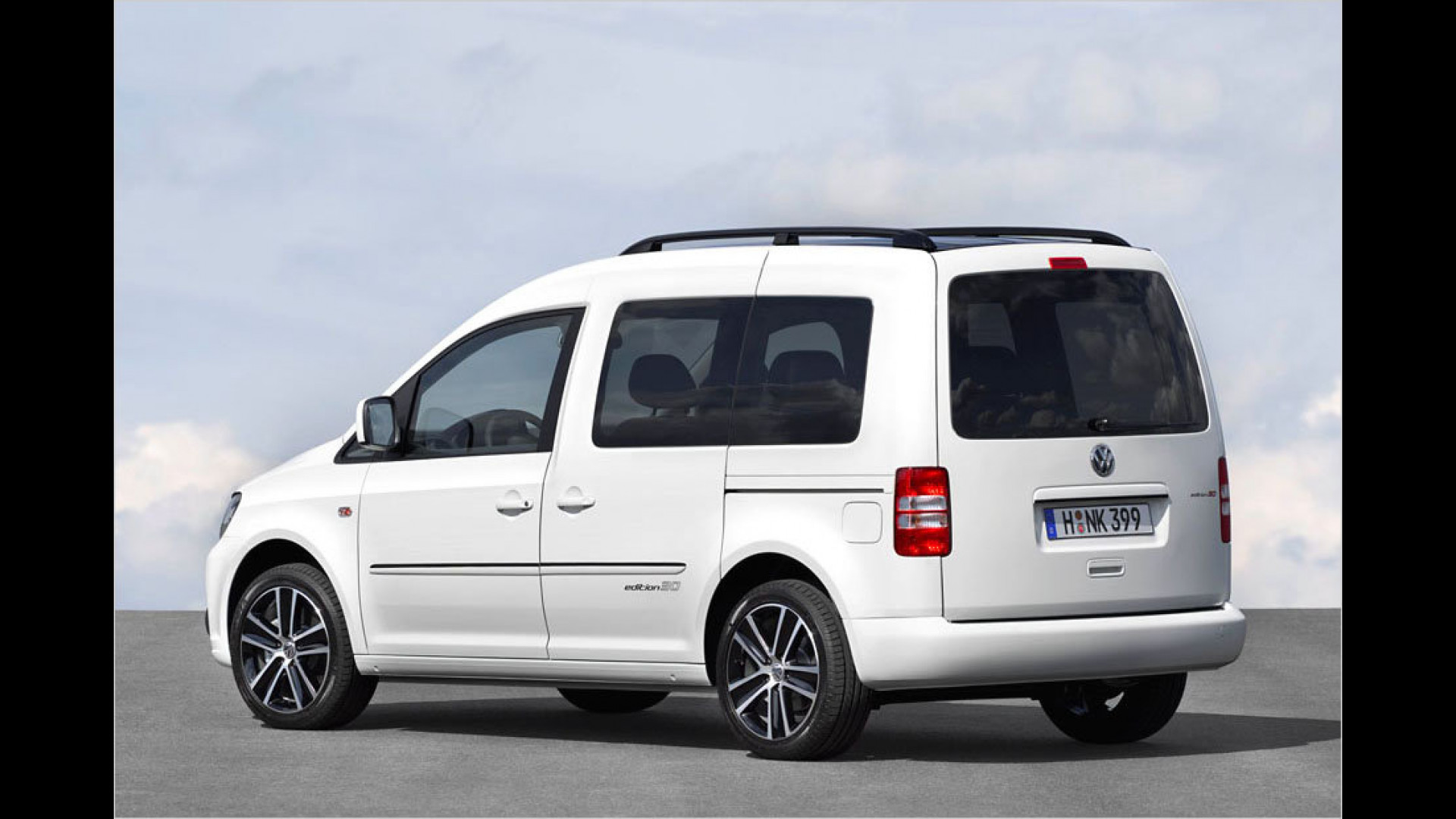 VW Caddy Edition 30: Sportliches Jubiläumsmodell