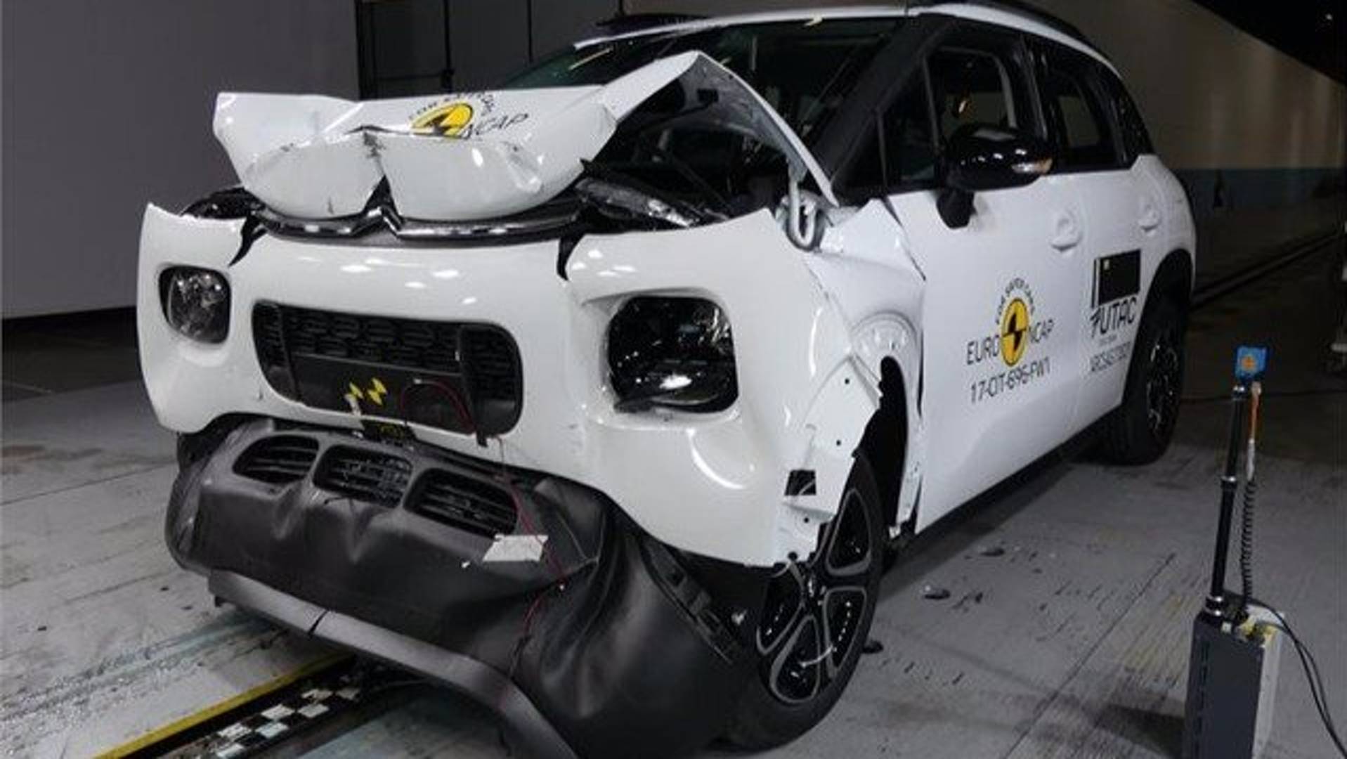 Le Citroën C3 Aircross brille dans l'épreuve du crash-test