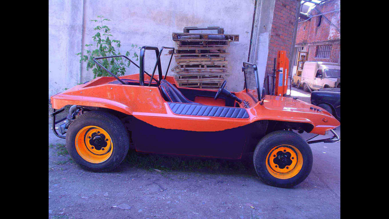 Macchina Buggy Viola