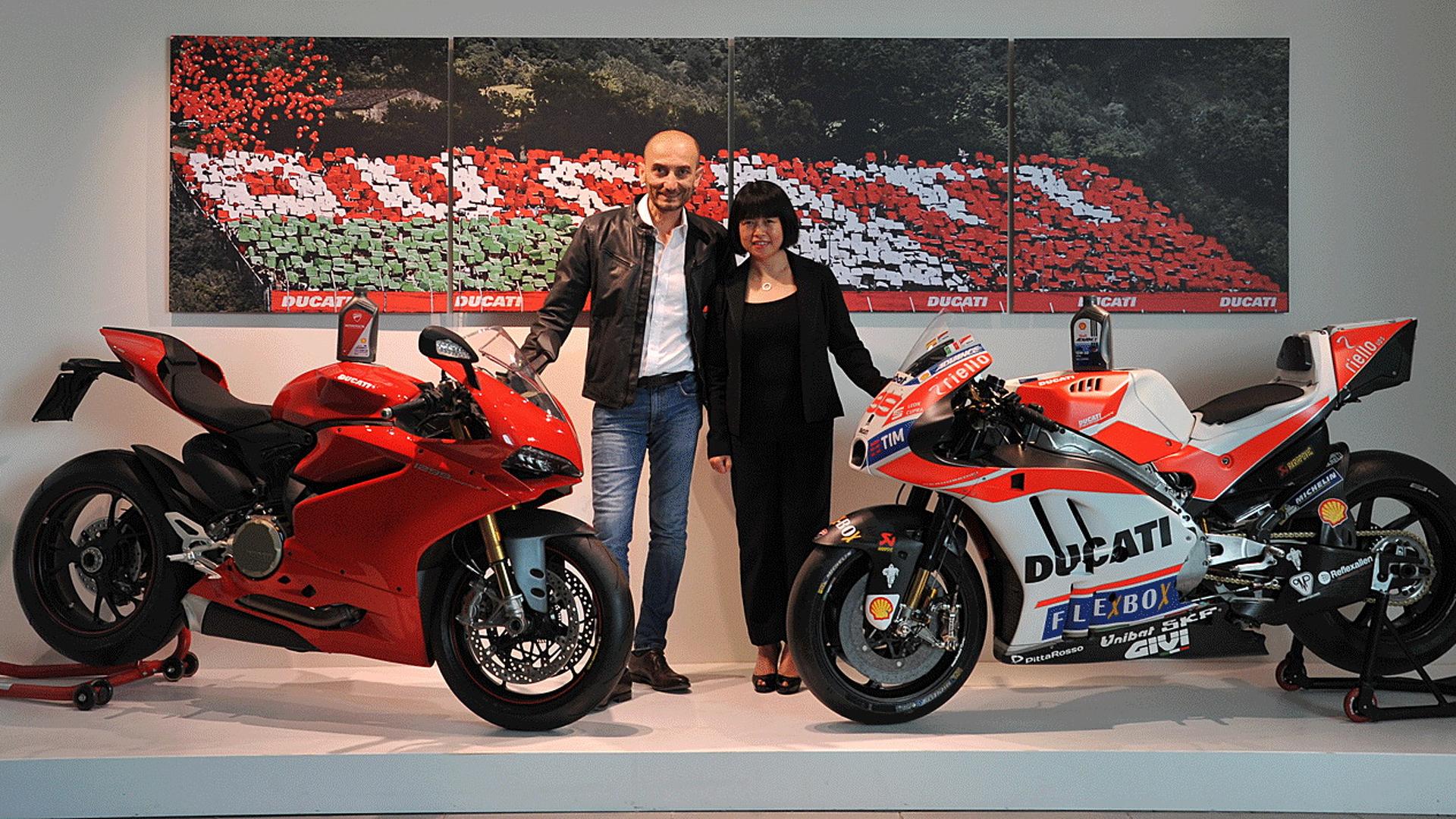 Ducati y Shell amplían su colaboración y lanzan Shell Advance Ducati