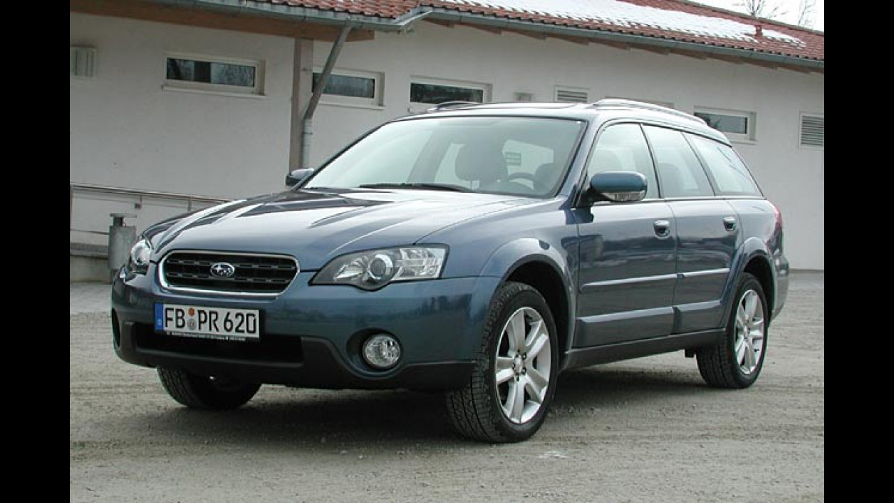 Subaru Outback H6 3.0: Im Outback heizt der Boxer