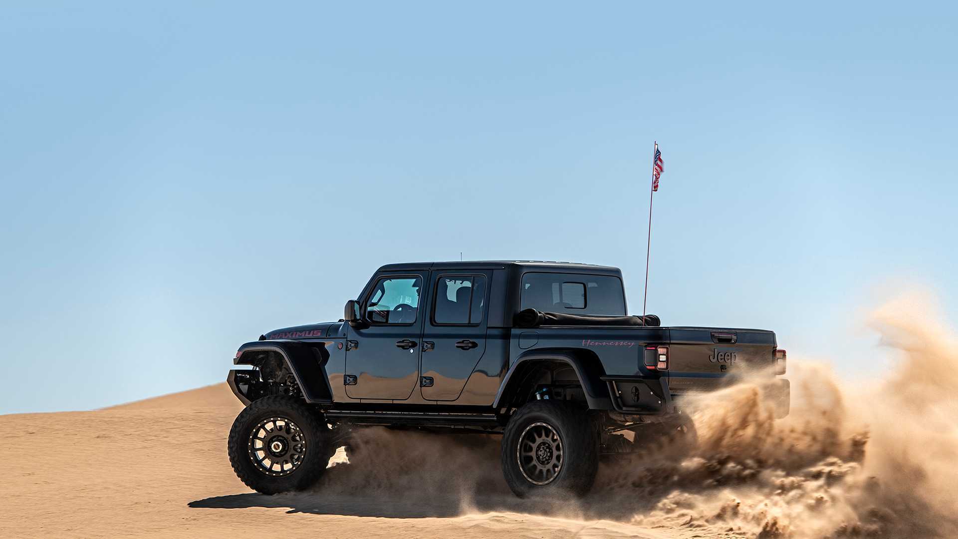 ¿Qué te parece este Jeep Gladiator 6x6, con motor V8 de Corvette?