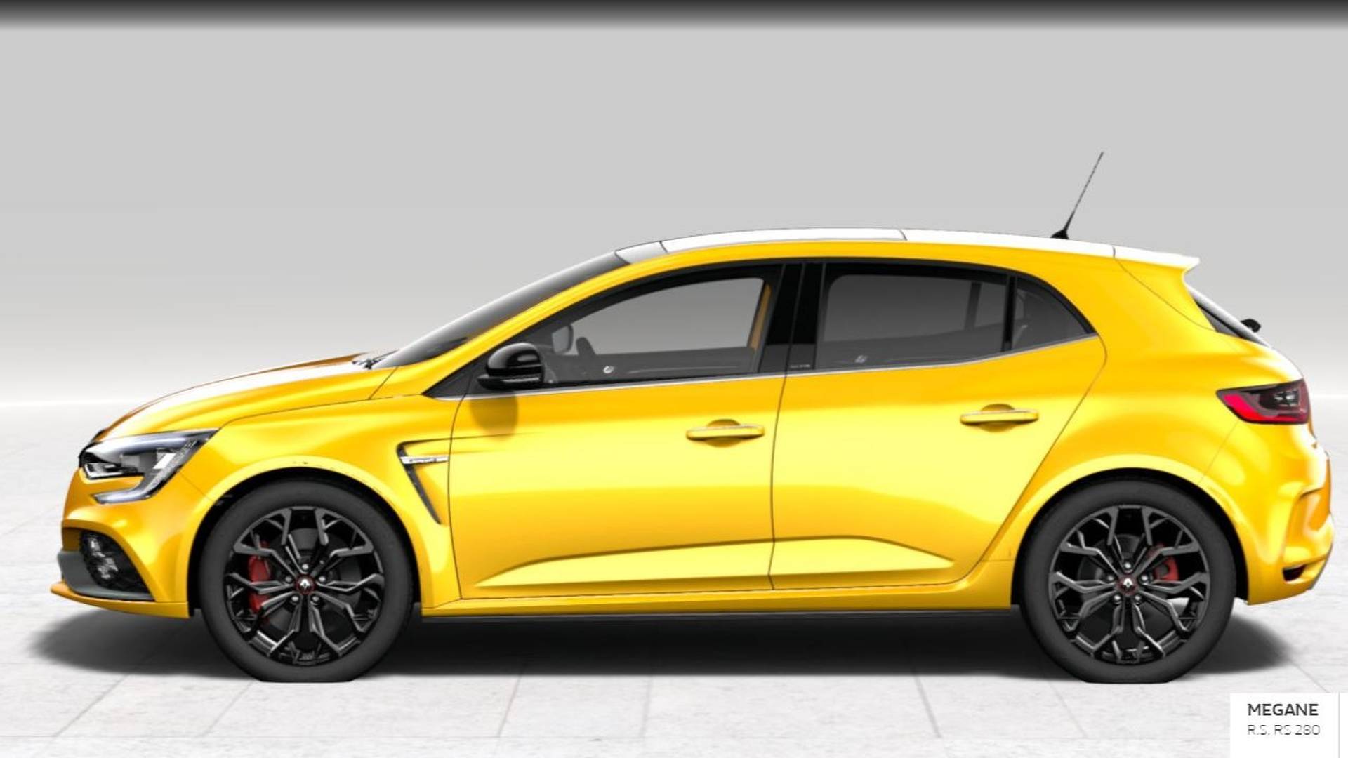 Le configurateur (et le prix !) de la Renault Mégane 4 RS est en ligne