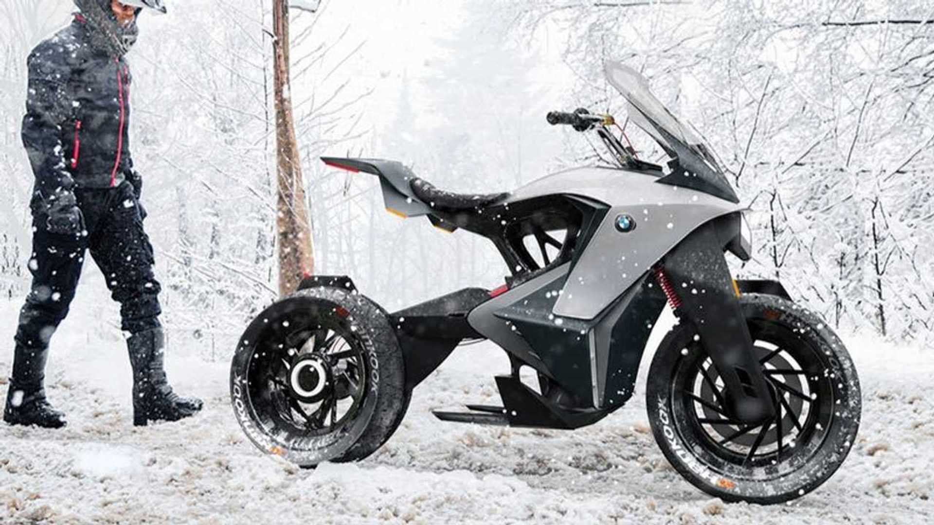 Mahasiswa India Ciptakan Konsep Motor Listrik Adventure BMW