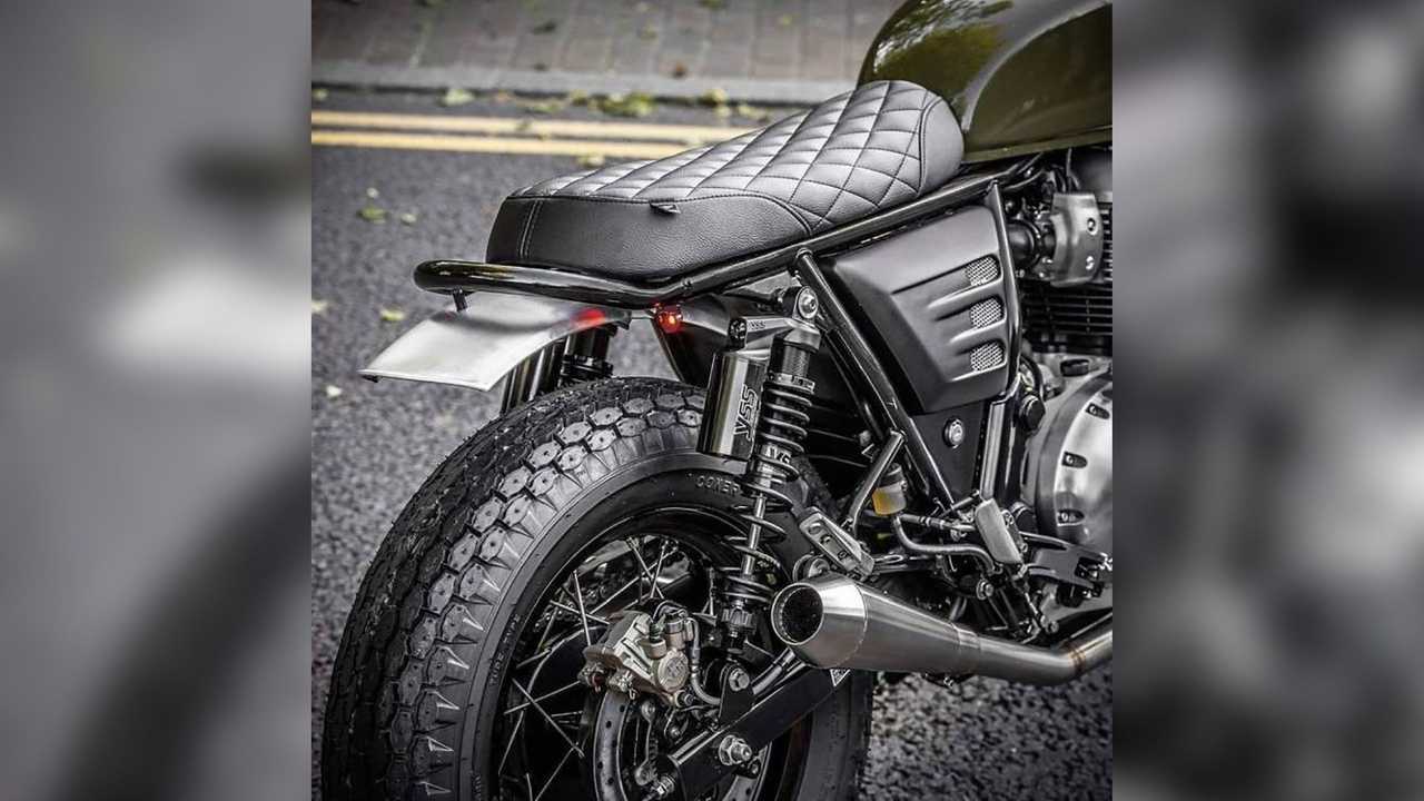 Check Out This Fat-Tired Custom Royal Enfield Interceptor