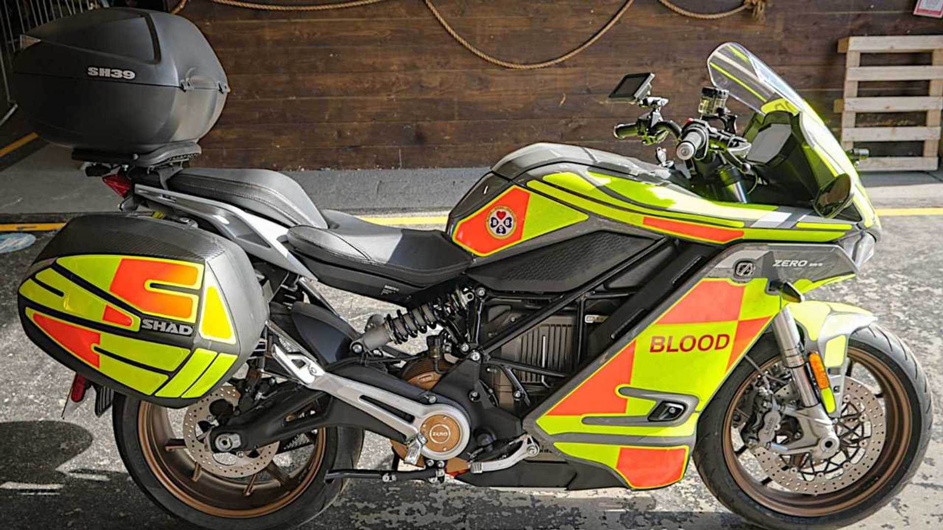 Blood Bikes Scotland Welcomes New Zero SR/S To Its Fleet