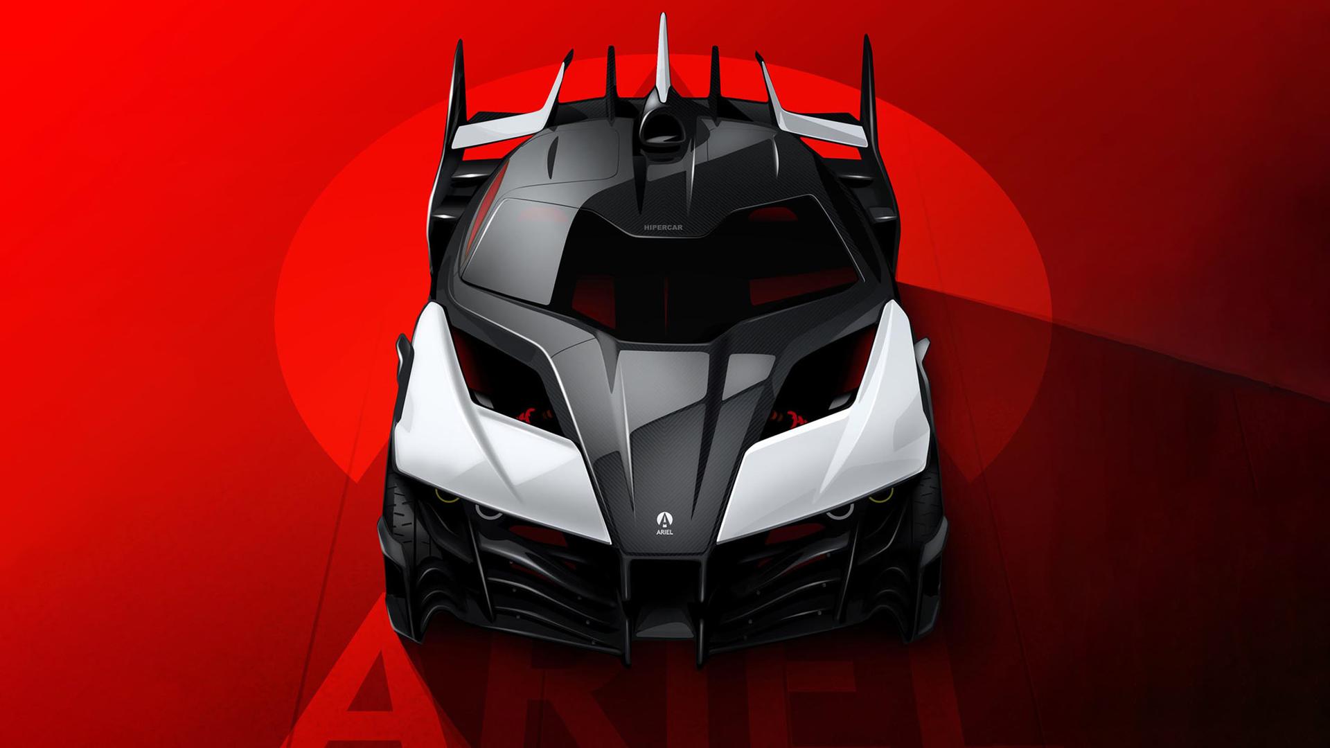 Près de 1200 chevaux pour la future Ariel Hipercar