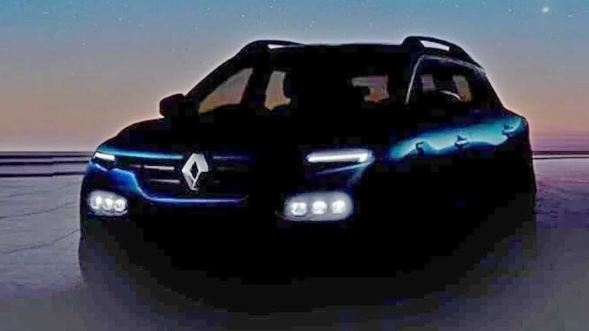 Renault Kiger: SUV do Kwid começa a se mostrar para a estreia