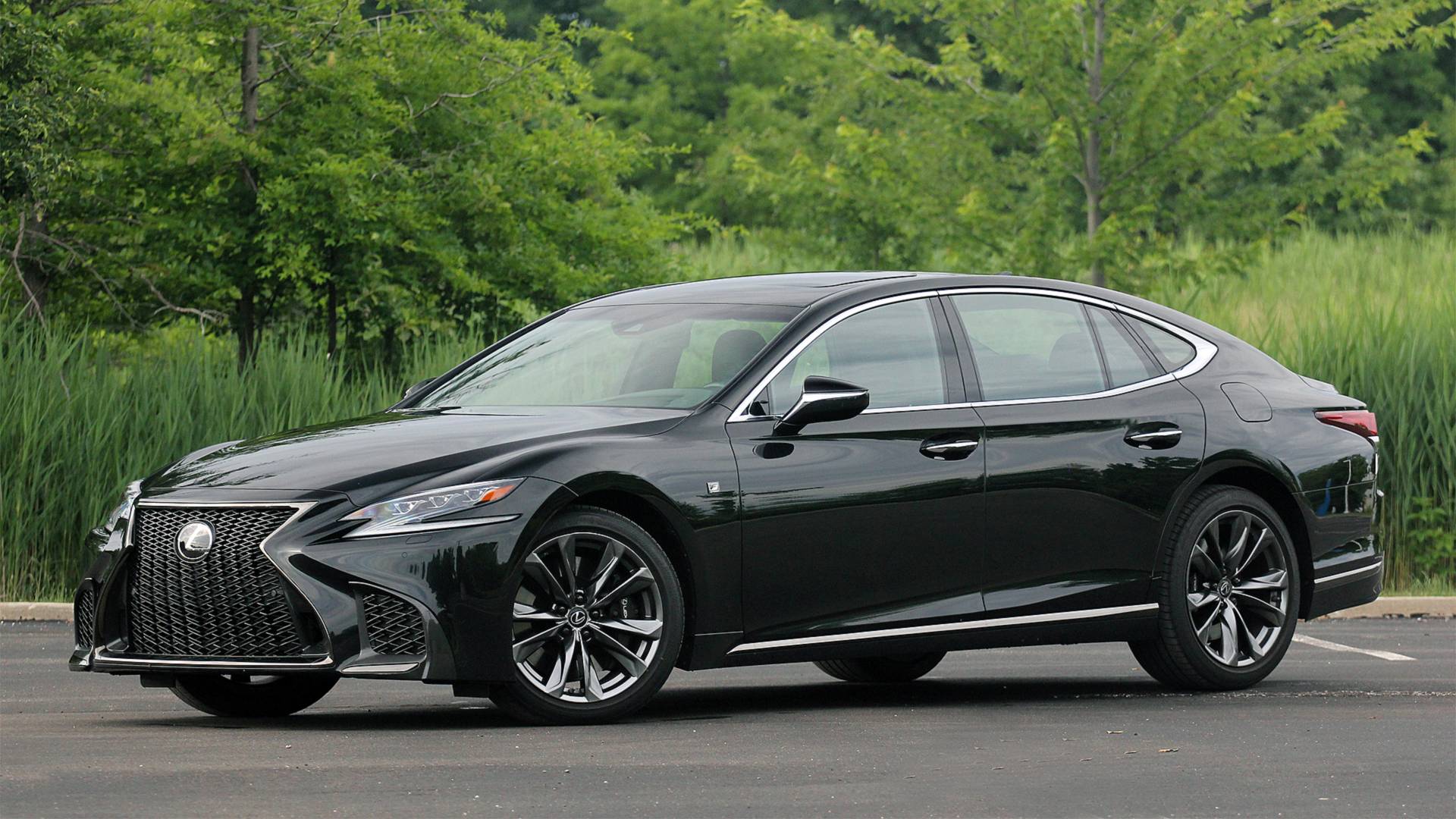 2018 Lexus LS 500 F Sport Middle Of The Pack