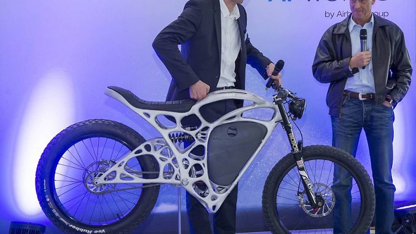 Company Claims First 3D-Printed Motorcycle