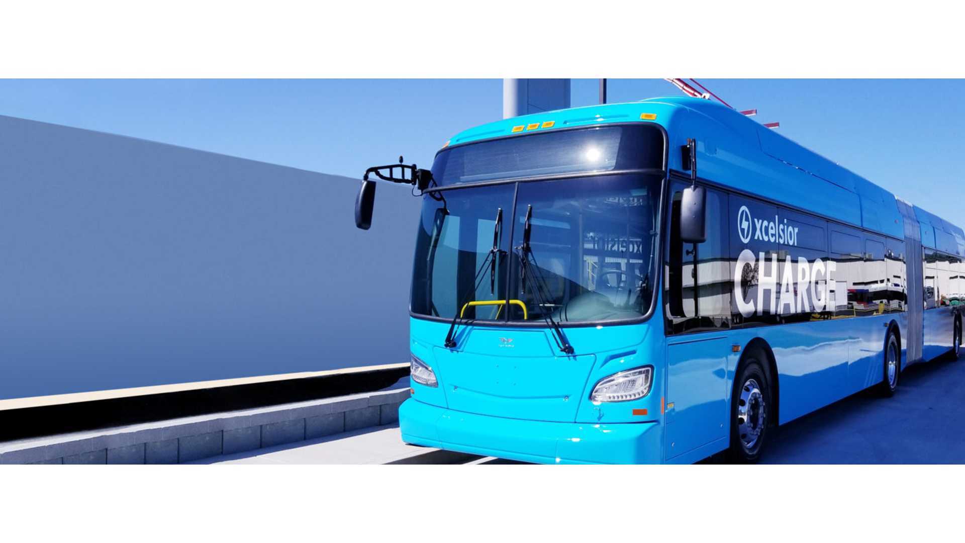 New York City Ordered 15 New Flyer Xcelsior CHARGE Electric Buses