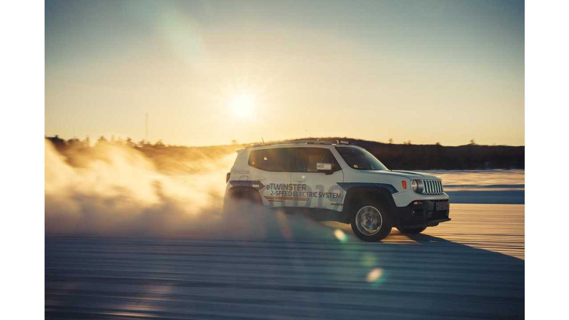 GKN Tests BEV With 2-Speed Transmission And Torque Vectoring