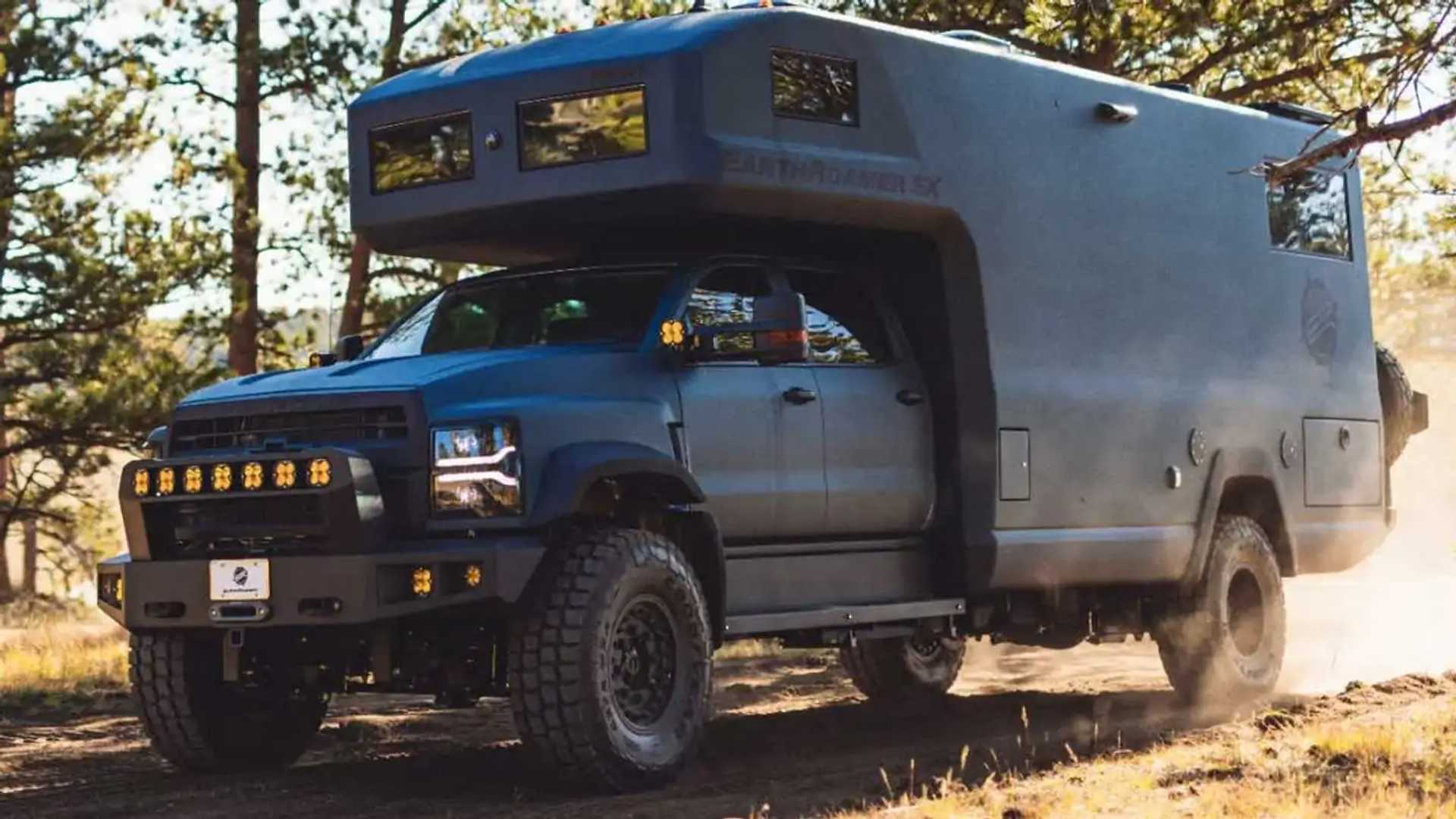 Así es la camper 4x4 EarthRoamer SX
