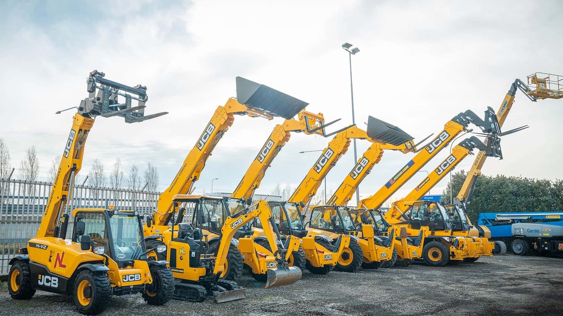 JCB: accordo con Lorini per il noleggio telehandlers