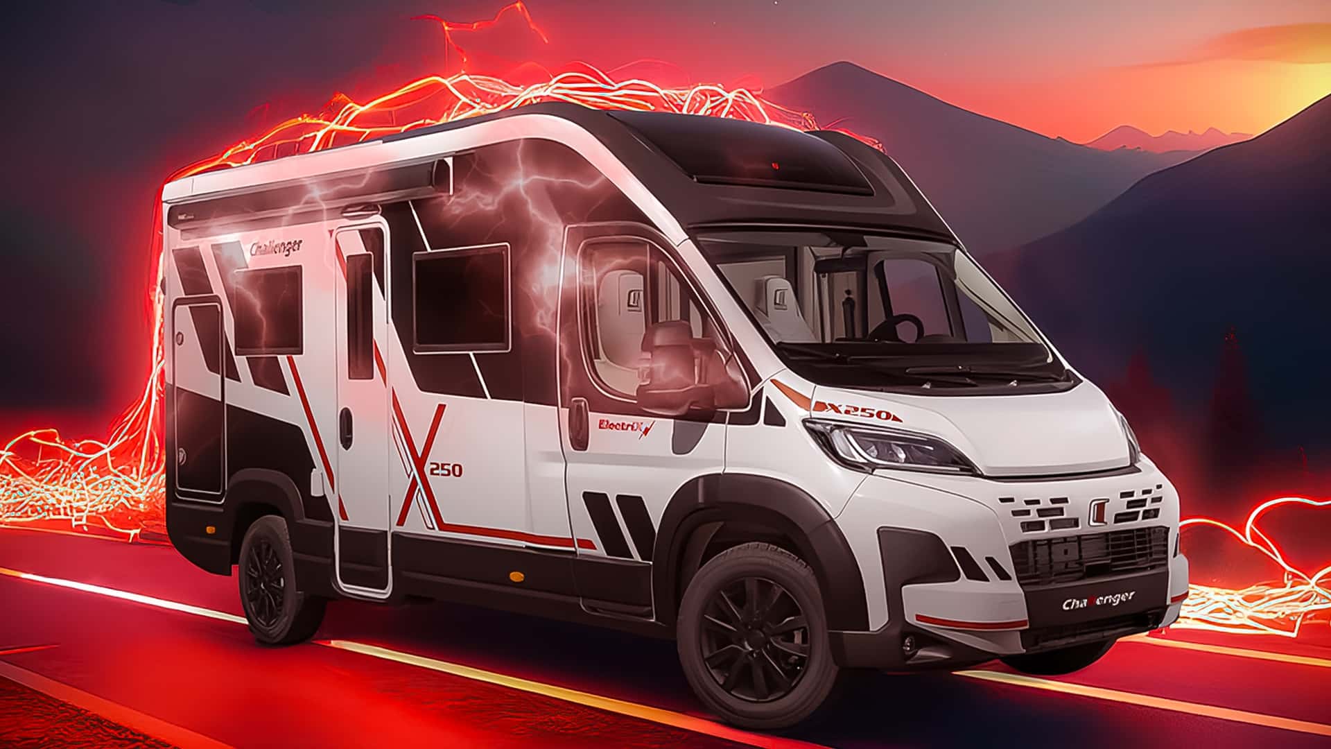 Challenger ElectriX, le camping-car hybride avec une autonomie de 900 km