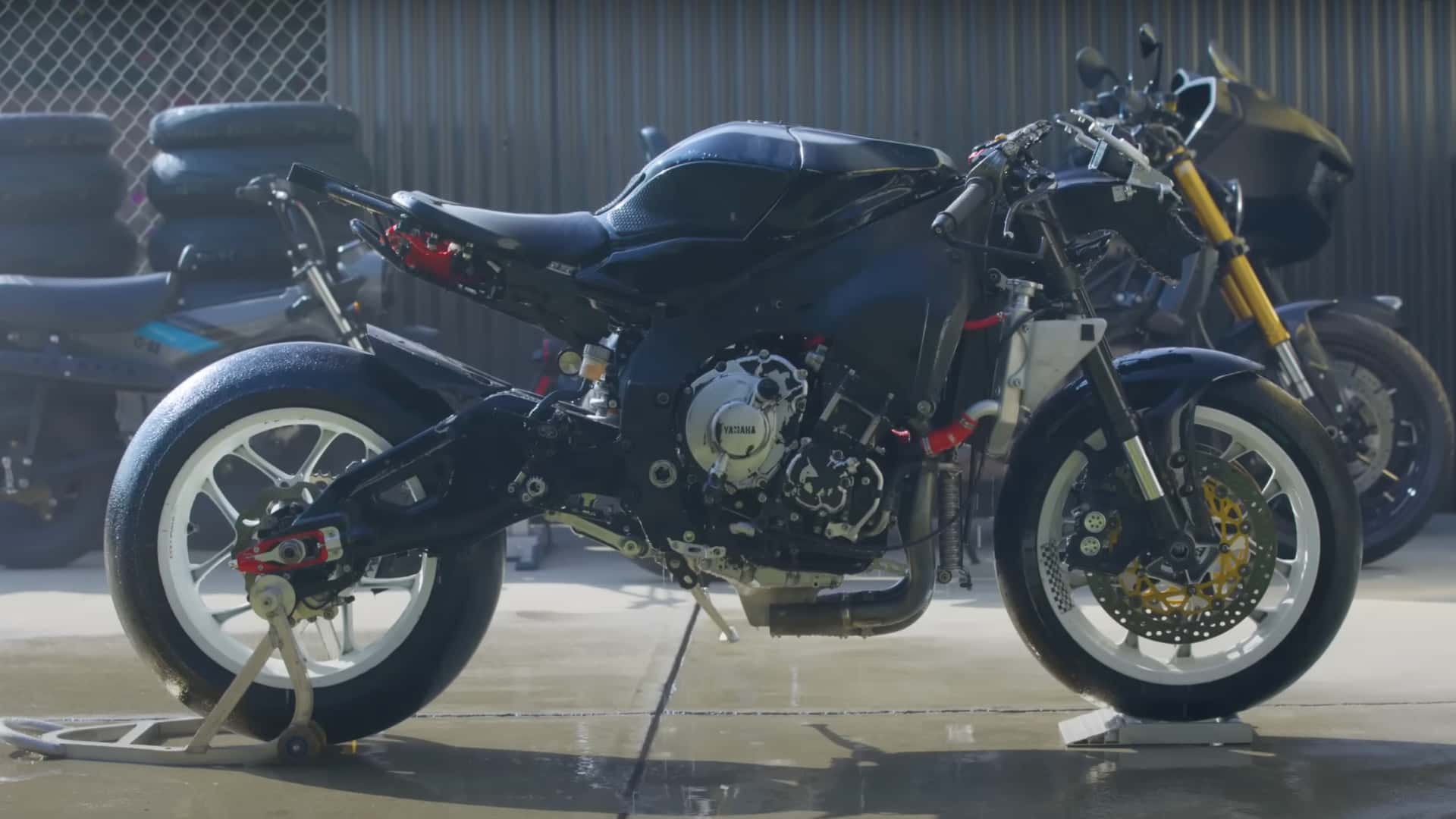 Stunt Motorcyclist Is Turning an Old Track bike Into a Sand Demon ...