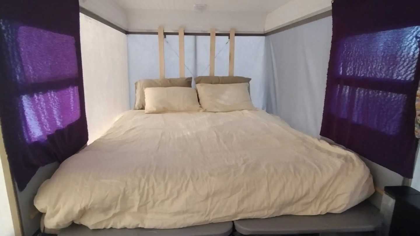 VW Beetle Ute With Custom Fifth Wheel Camper Is Too Cool, Gets 30 MPG