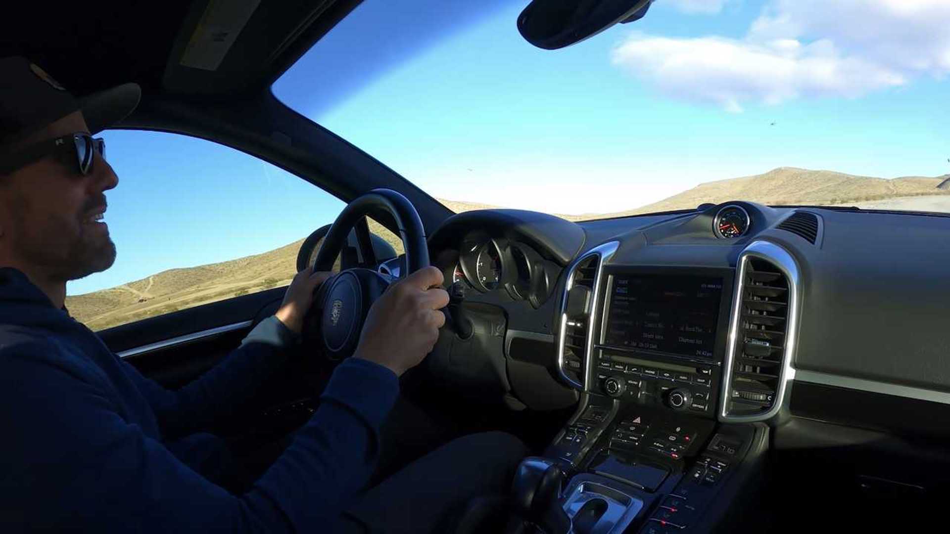 Watch This Porsche Cayenne Diesel Overlander Drive Like A Rally Car