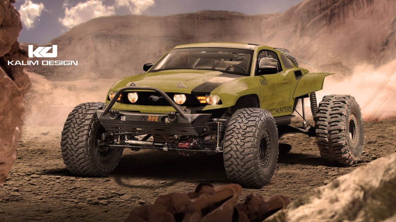 Ford Mustang Baja racer mash-up is almost plausible, absolutely awesome