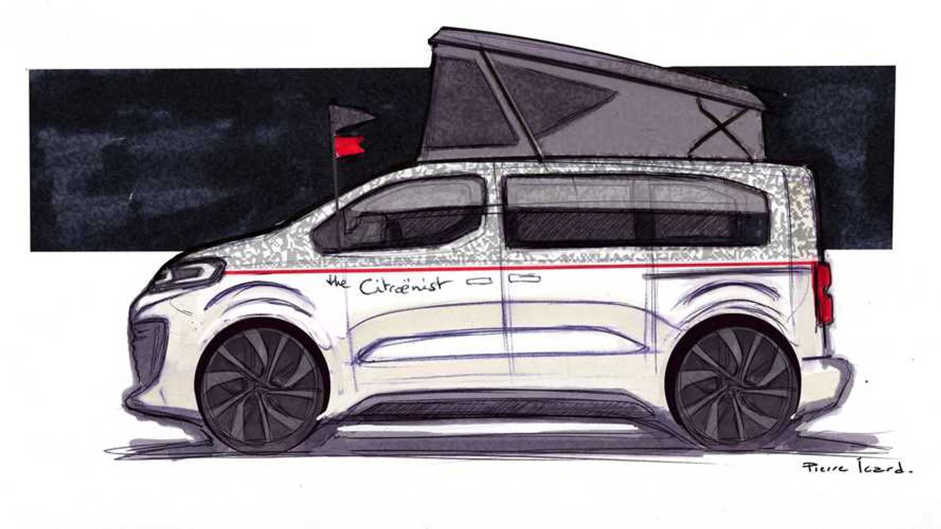 Citroën a développé un nouveau concept sur base de SpaceTourer