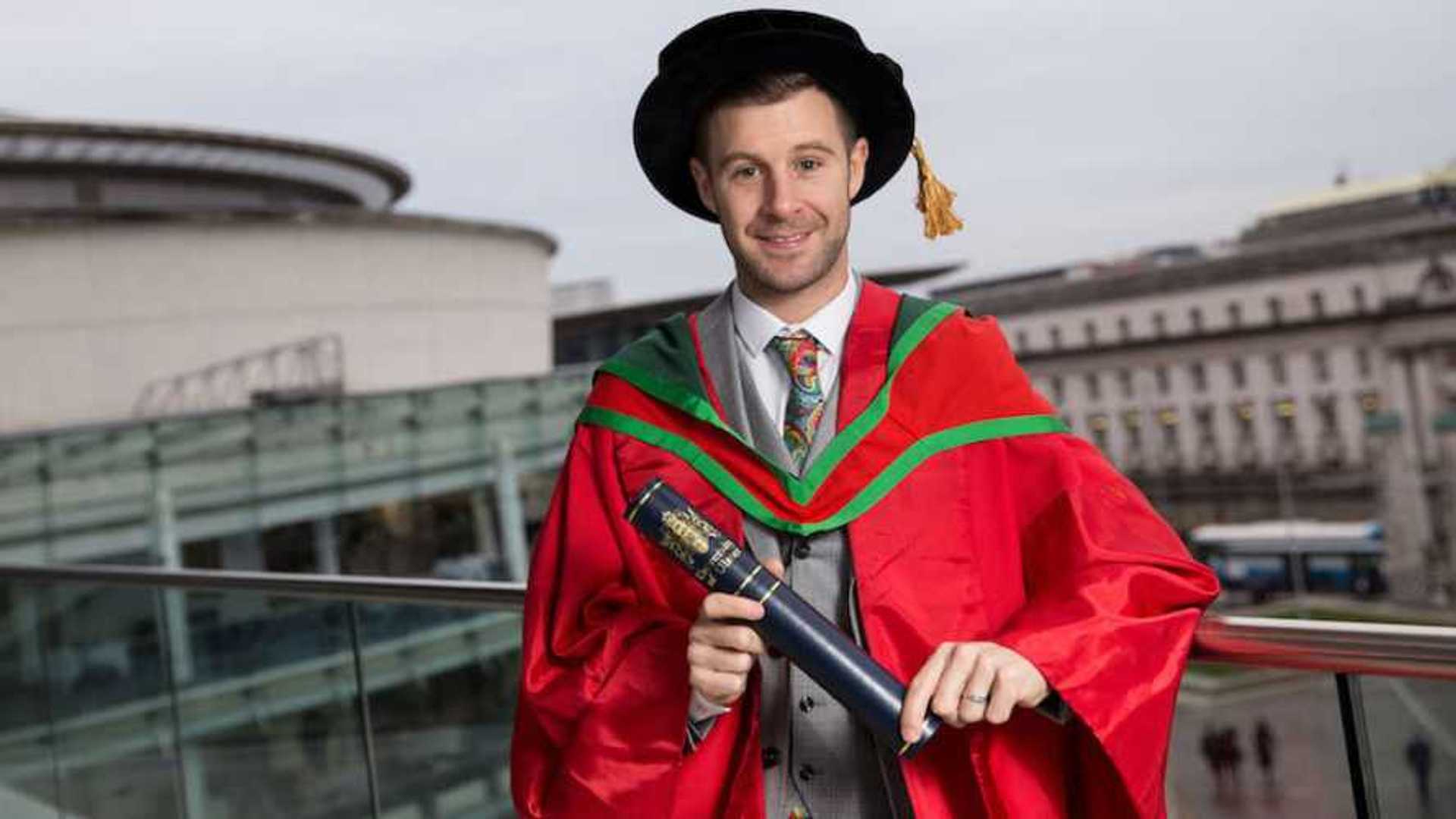 Jonathan Rea Receives Honorary Doctorate