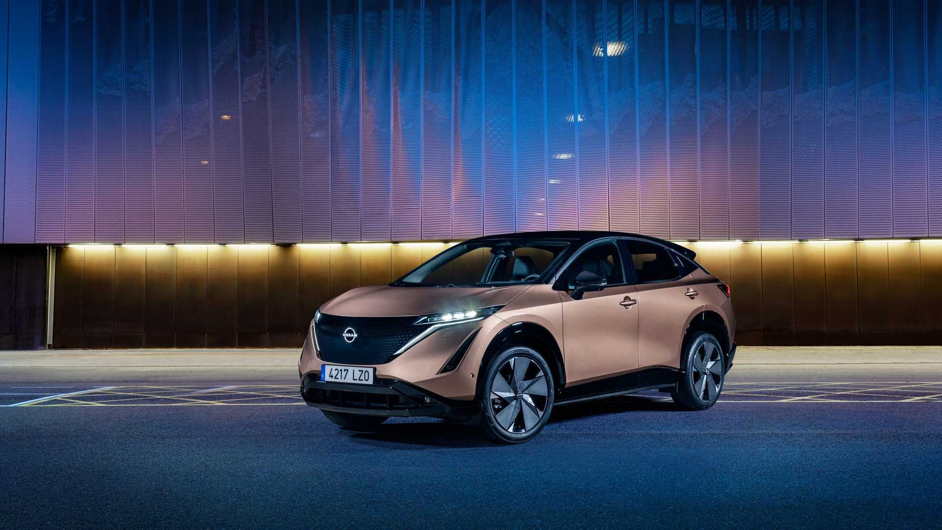 Nissan Unveils Ariya’s Paint Palette