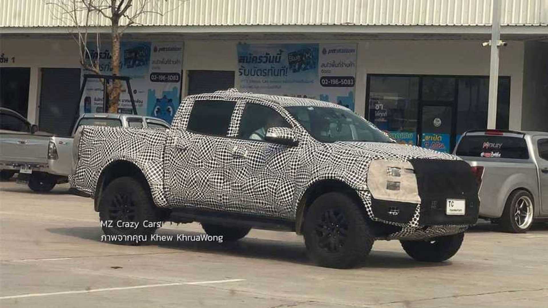 Nova Ford Ranger Raptor 2023 terá motor com mais de 400 cv; veja flagra