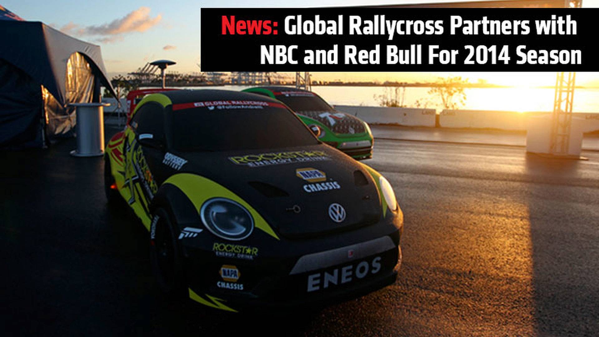 Global Rallycross Partners with NBC and Red Bull for the 2014 Season