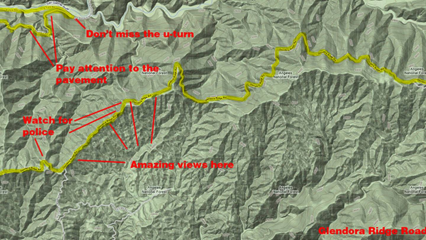 Ride: Highway 39, Glendora Mountain Road and Glendora Ridge Road