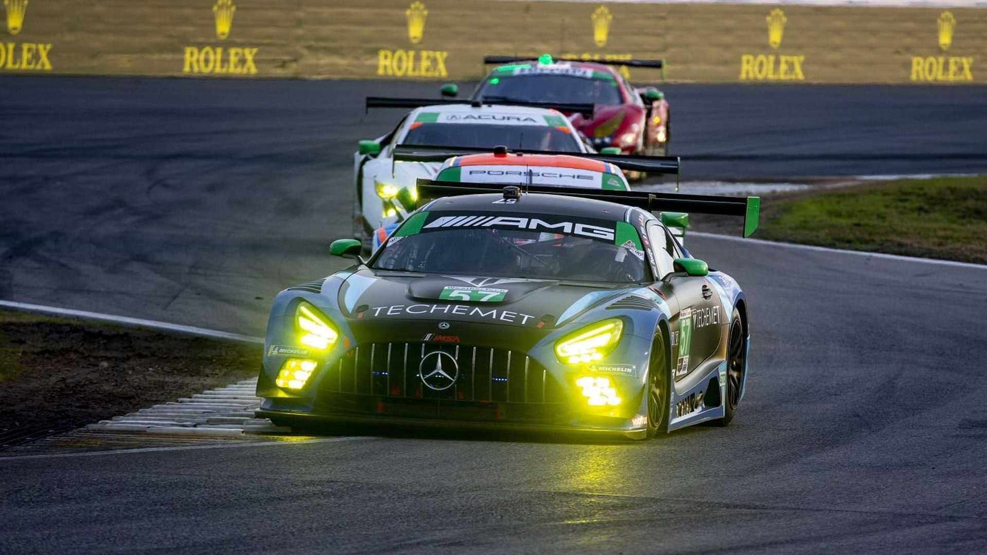 Mercedes-AMG GT3 Takes Top Honors At Daytona