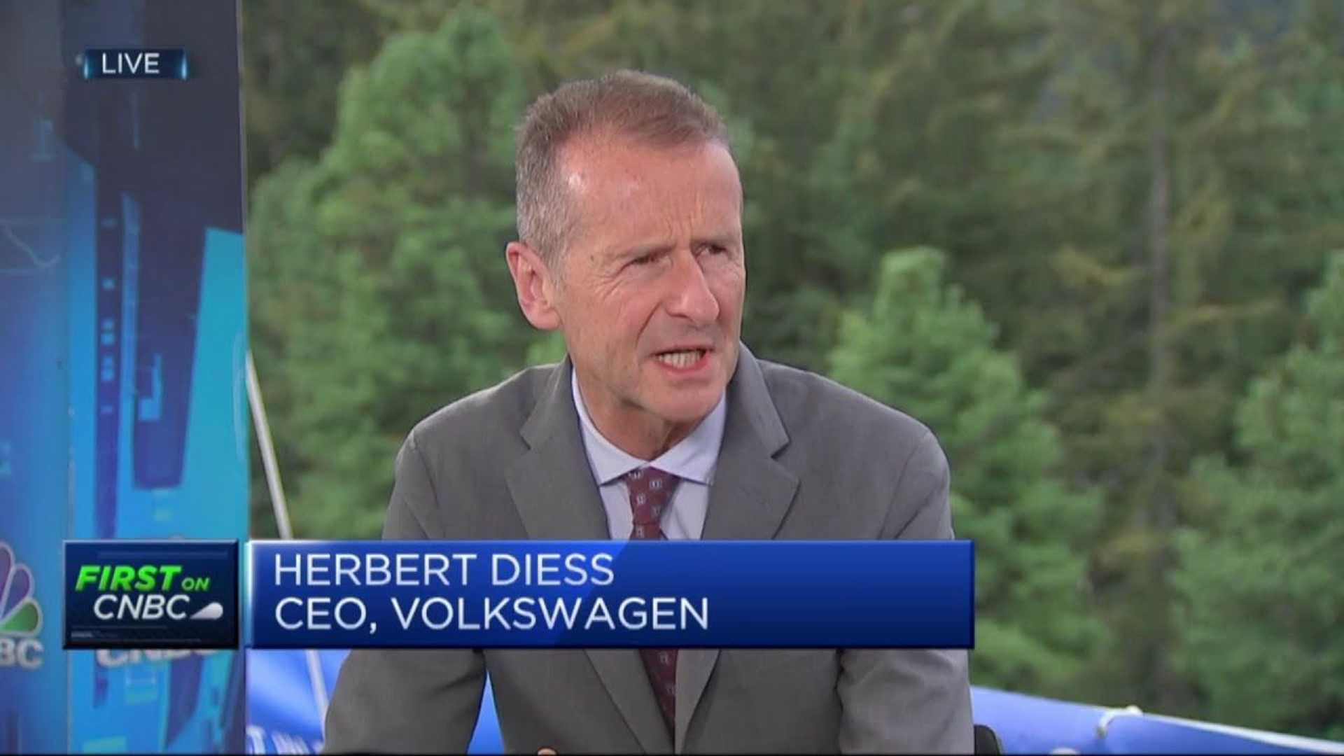 VW CEO Follows GM's Lead, Reiterating Goal To Overtake Tesla By 2025