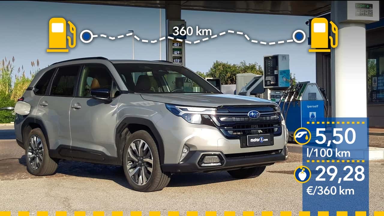 Subaru Forester mild hybrid (2025), prueba de consumo real