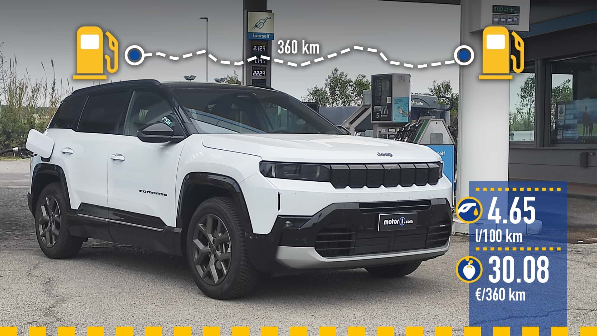 Tatsächlicher Verbrauch: Jeep Compass Mildhybrid (2026) im Test