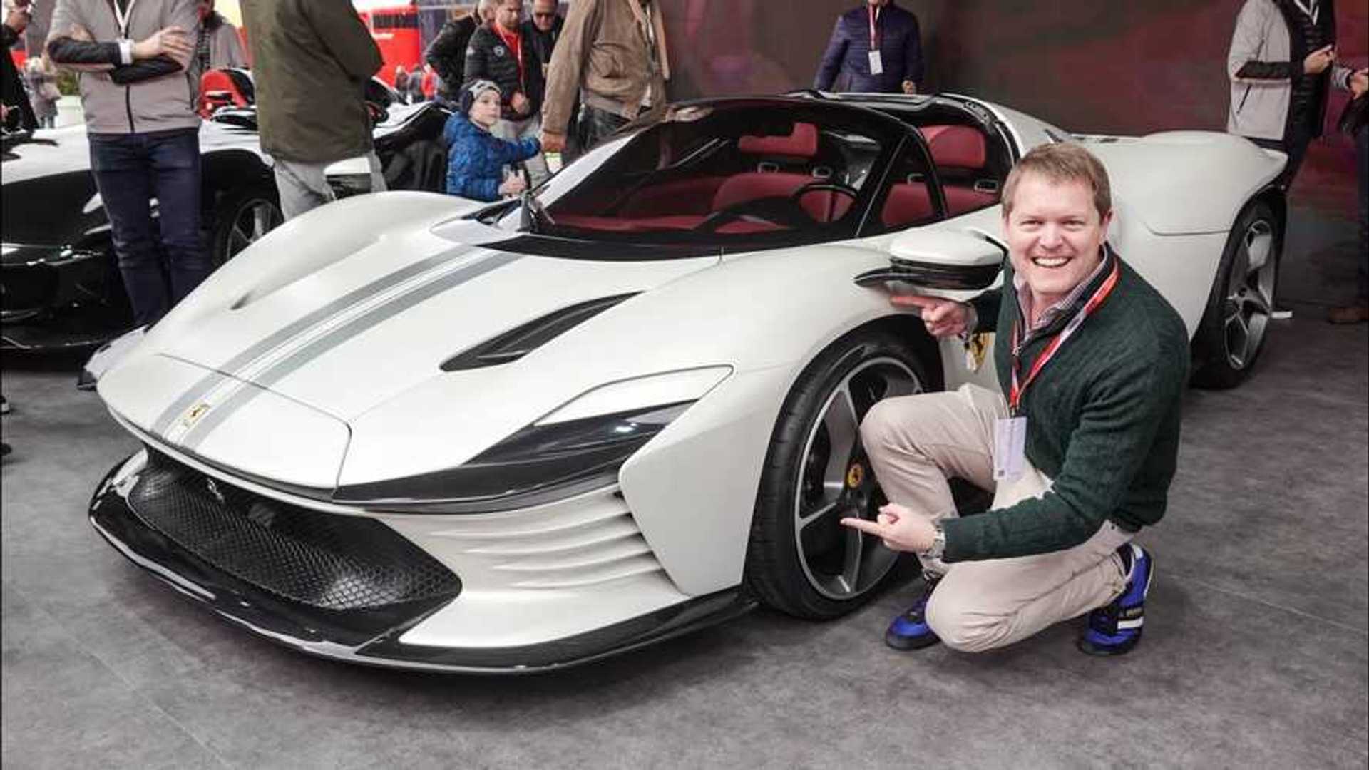 ¿Es el Ferrari Daytona SP3 más bonito en blanco?