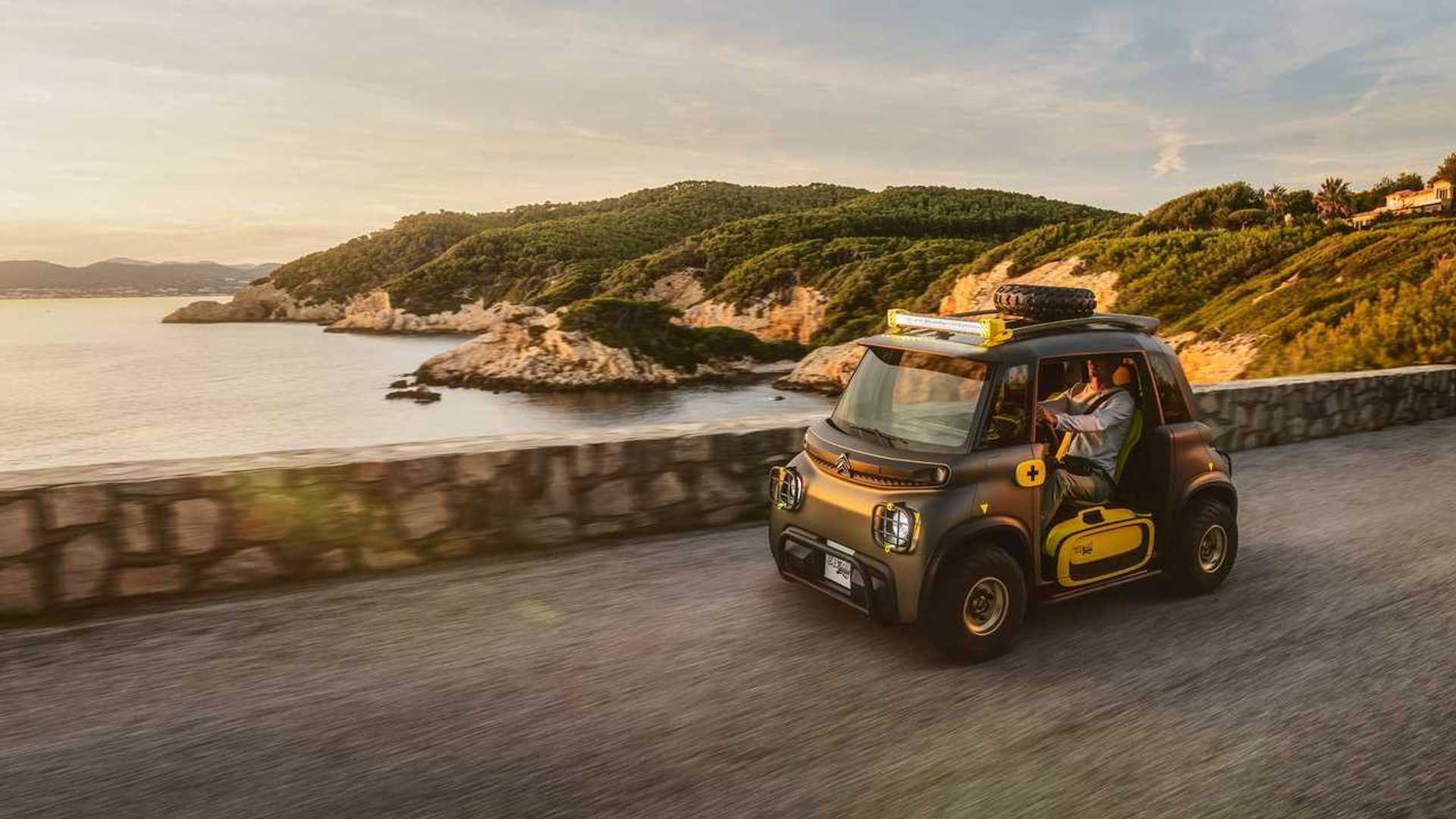 Citroen Ami Buggy Concept, electric quadricycle for adventure