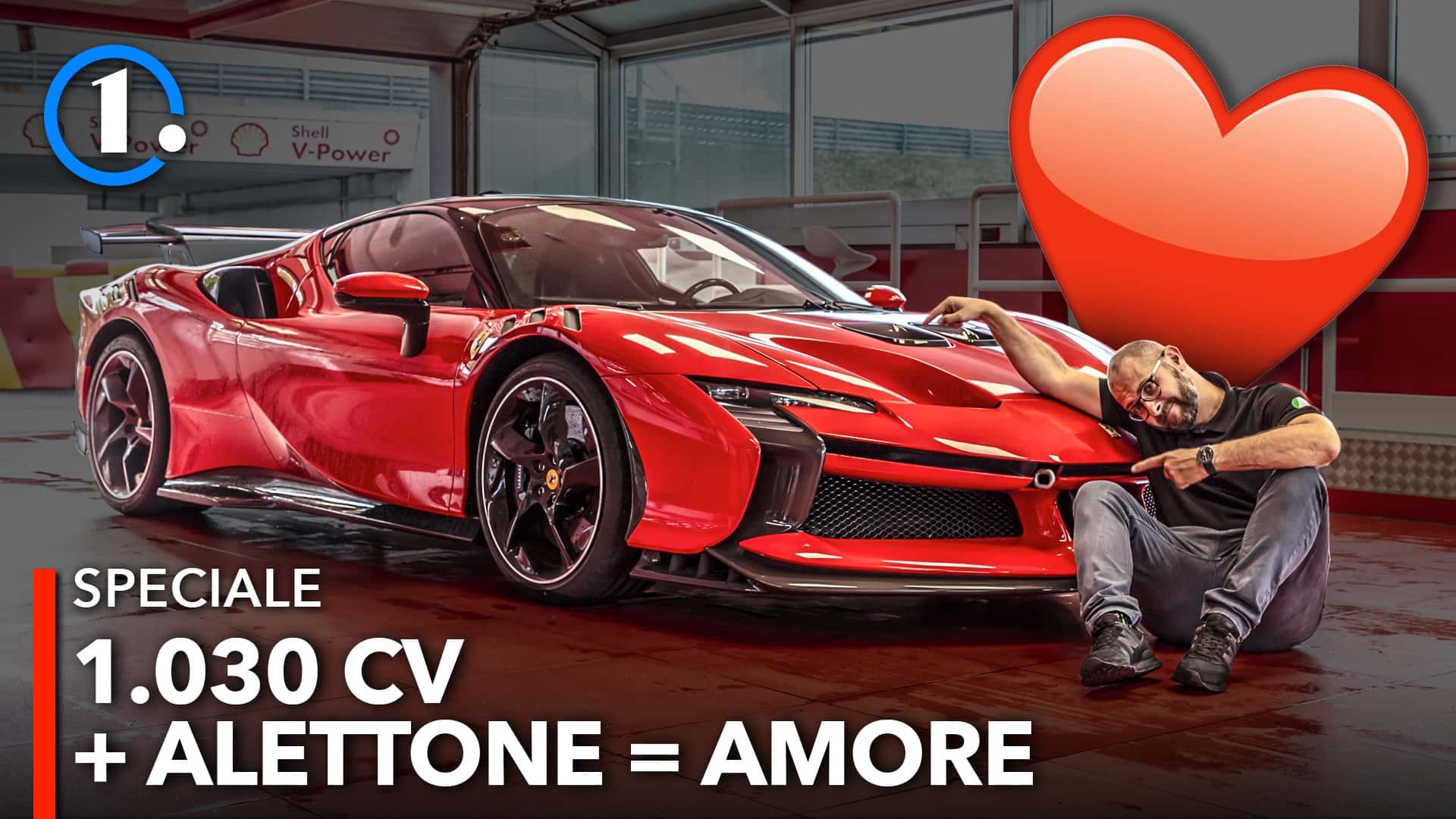 Ferrari SF90 XX: prova, primo contatto, prova in pista