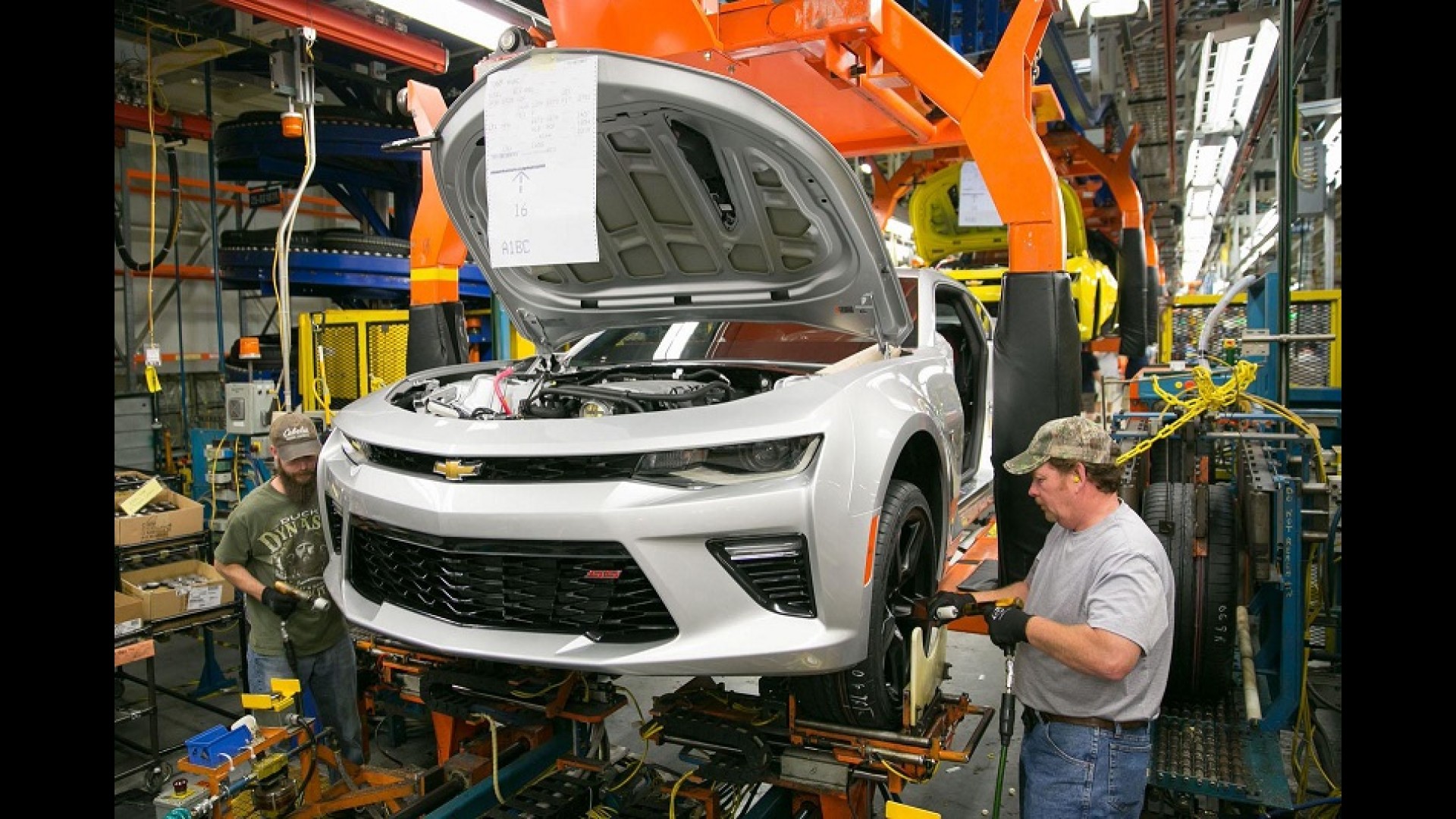 GM investe R$ 554 milhões em fábrica para produzir novo Camaro