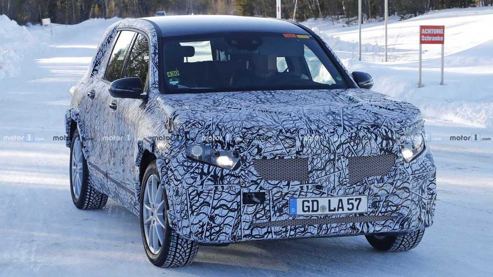 Mercedes GLB Electric Spied: Is This The Upcoming EQ B?