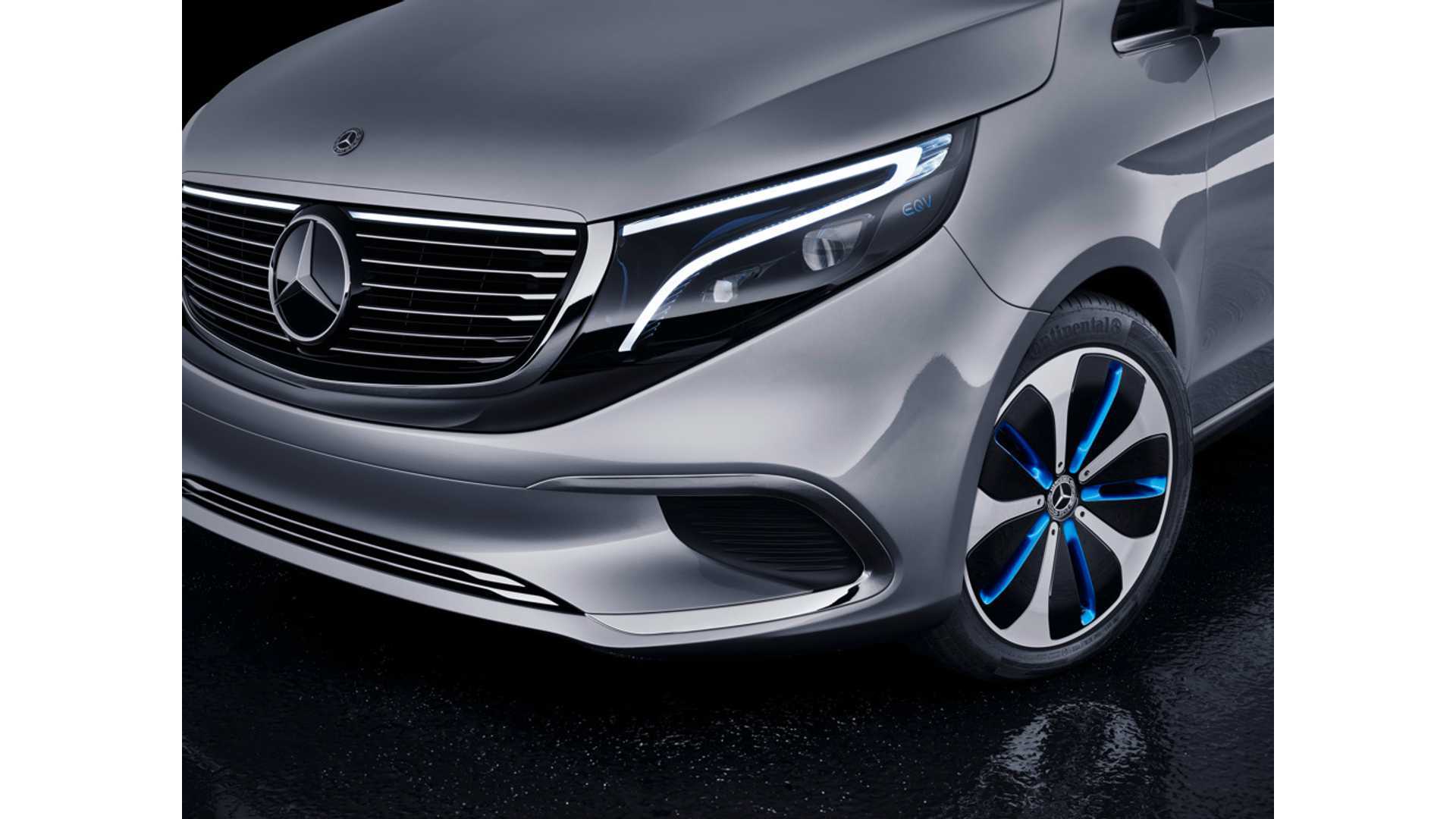 Mercedes-Benz Reveals EQV Long-Range Concept MPV