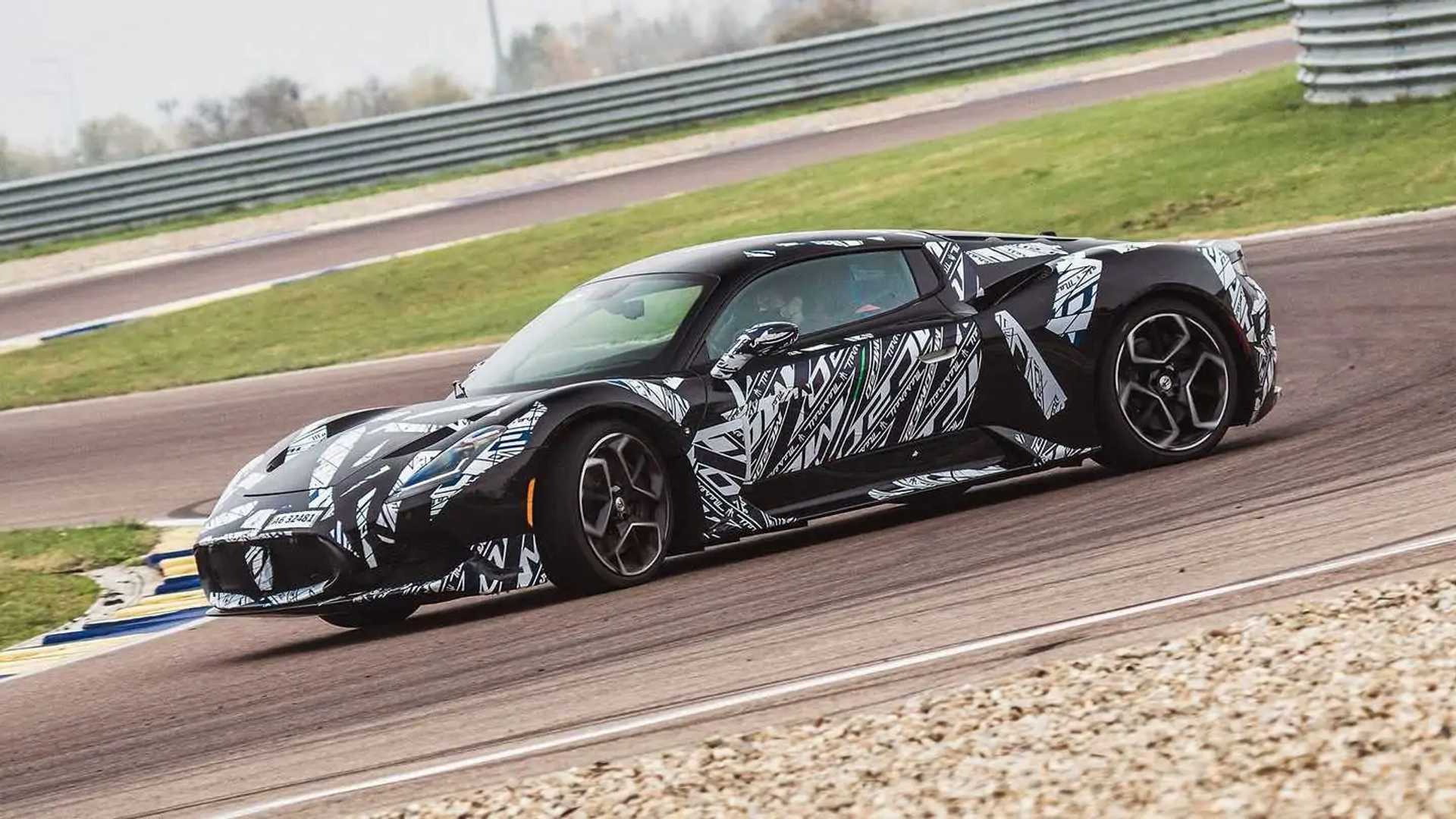 Premier essai de la Maserati MC20 sur circuit