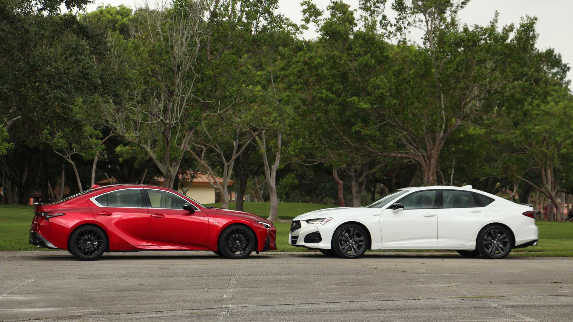 2021 Lexus IS Vs Acura TLX Comparison: Enticing Alternatives