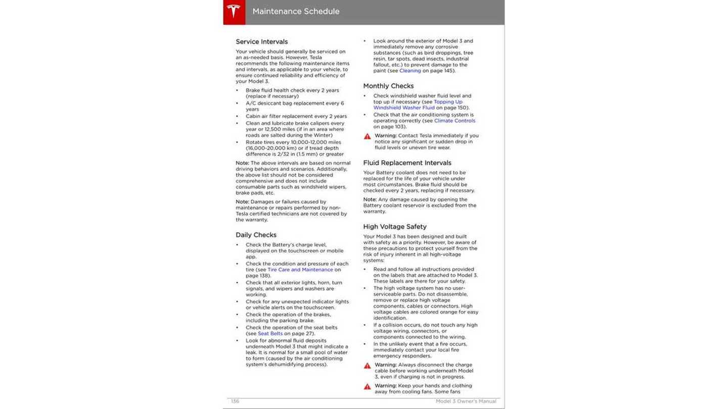 Tesla Includes Rust Prevention In Updated Model 3 Owner's Manual