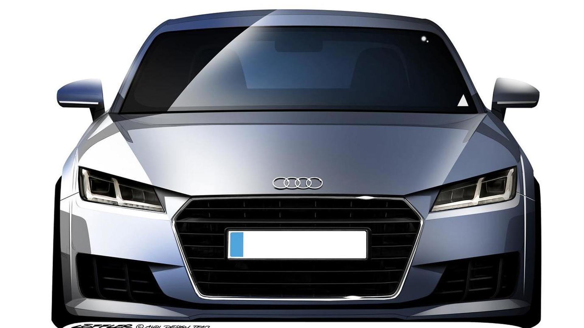 2015 Audi TT unveiled with sharper styling and 310 HP TTS version