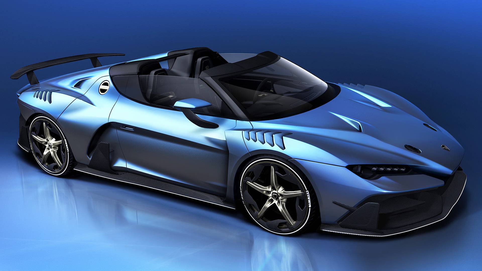 Zerouno Roadster, le immagini in anteprima