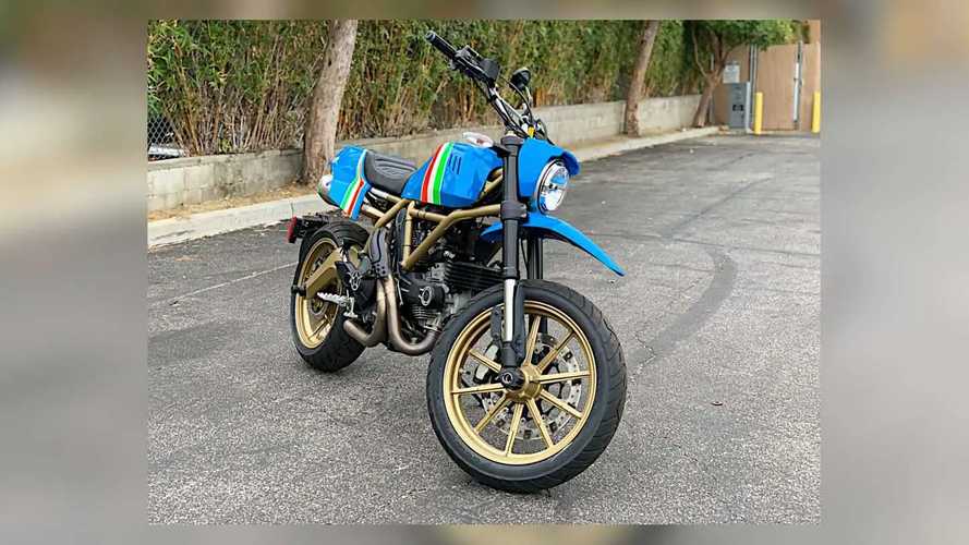 This Custom Ducati Scrambler Is Your '80s Dual-Sport Dream